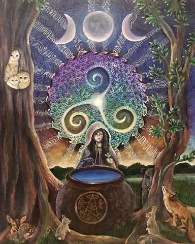 Ceridwen | Prophetic Witch and Celtic Goddess