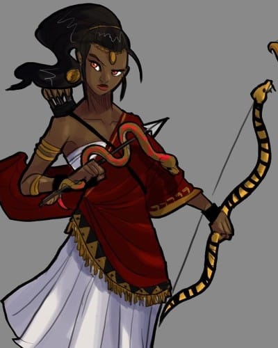 Ayao | The Yoruba Orisha (Goddess) of Air and Whirlwind